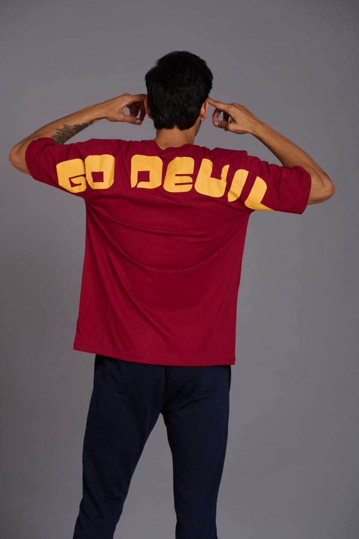 Men's Oversized T-Shirt – Go Devil